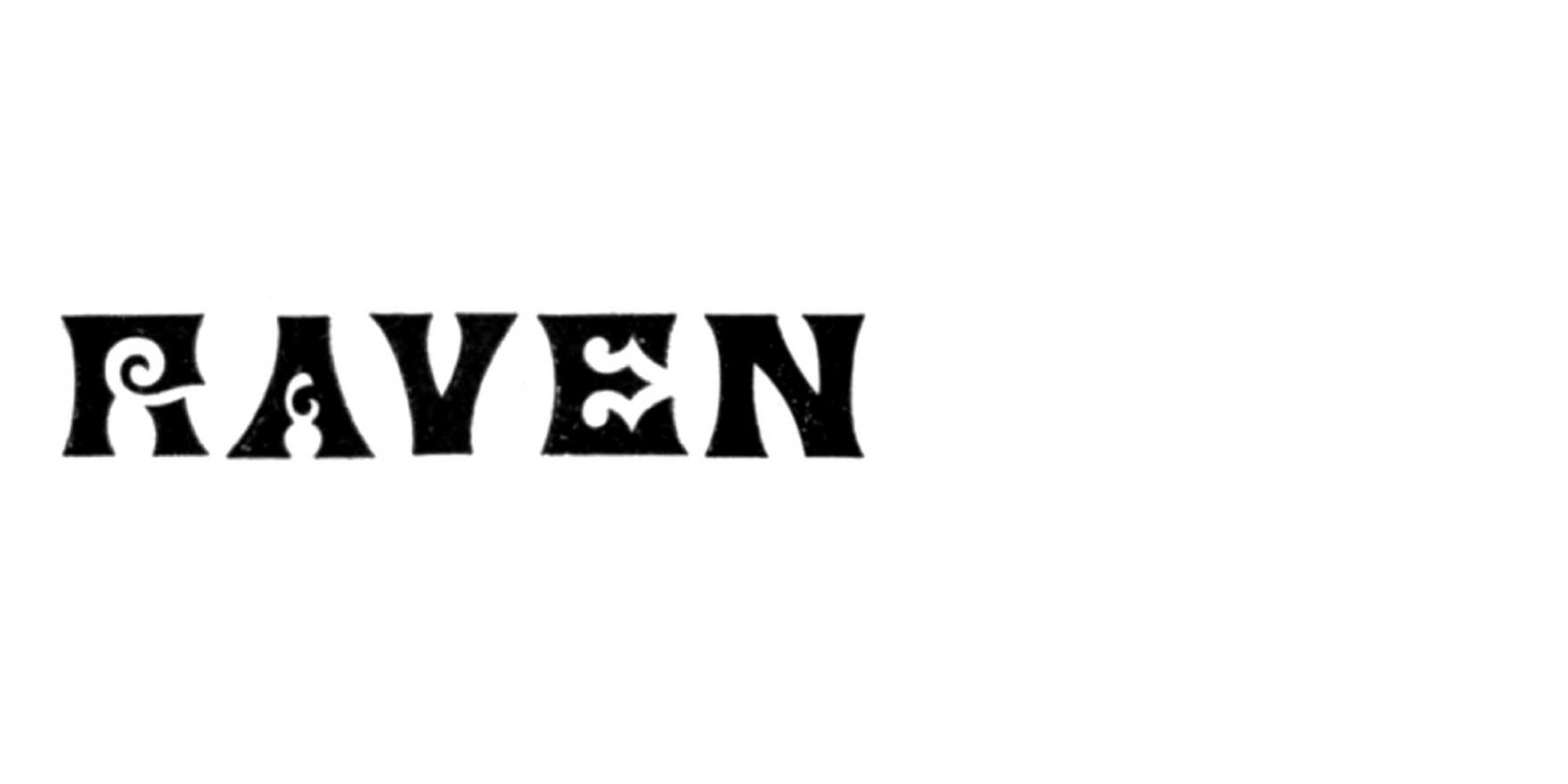 Raven in use - Fonts In Use