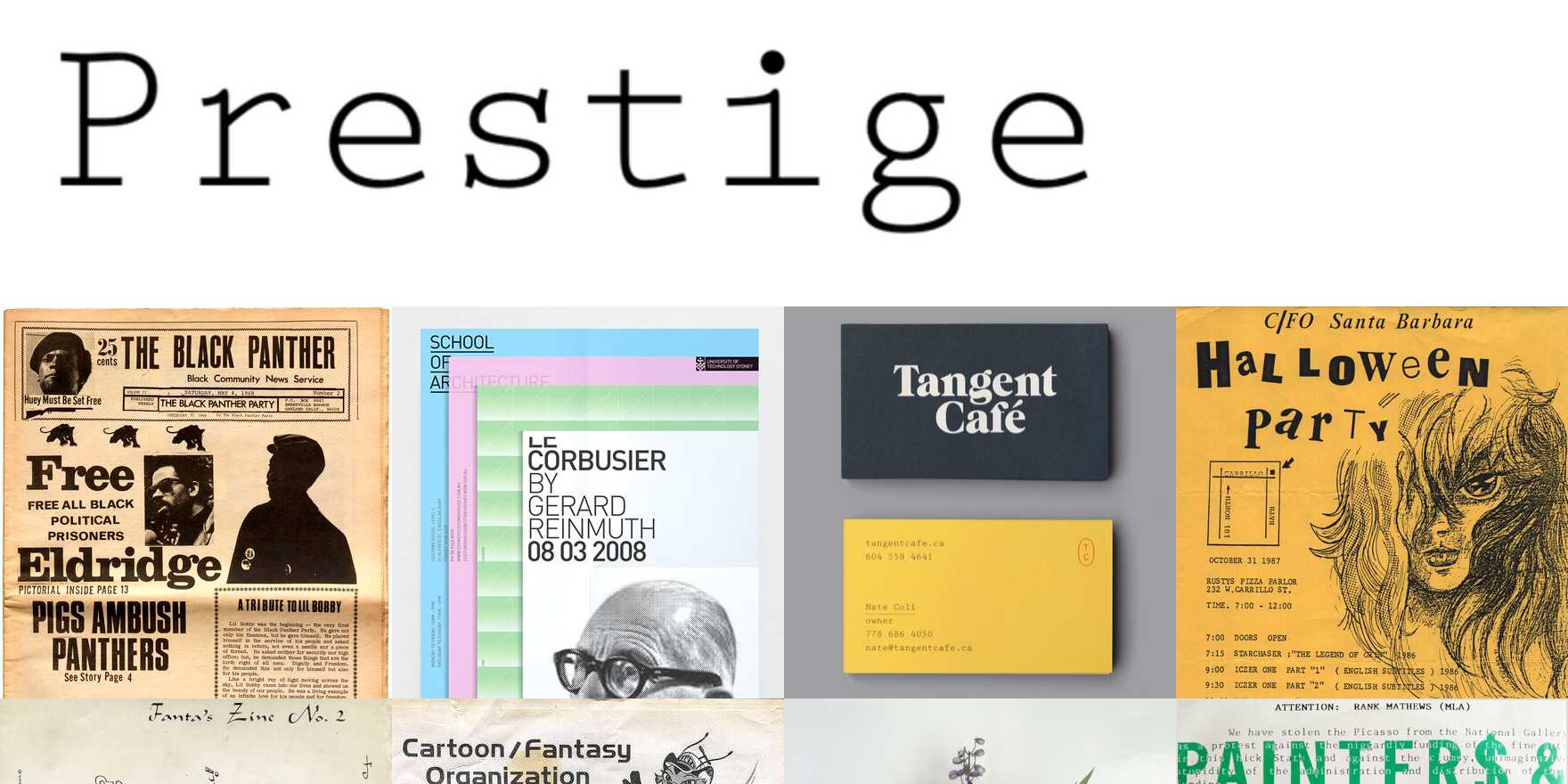 Prestige Elite in use - Fonts In Use