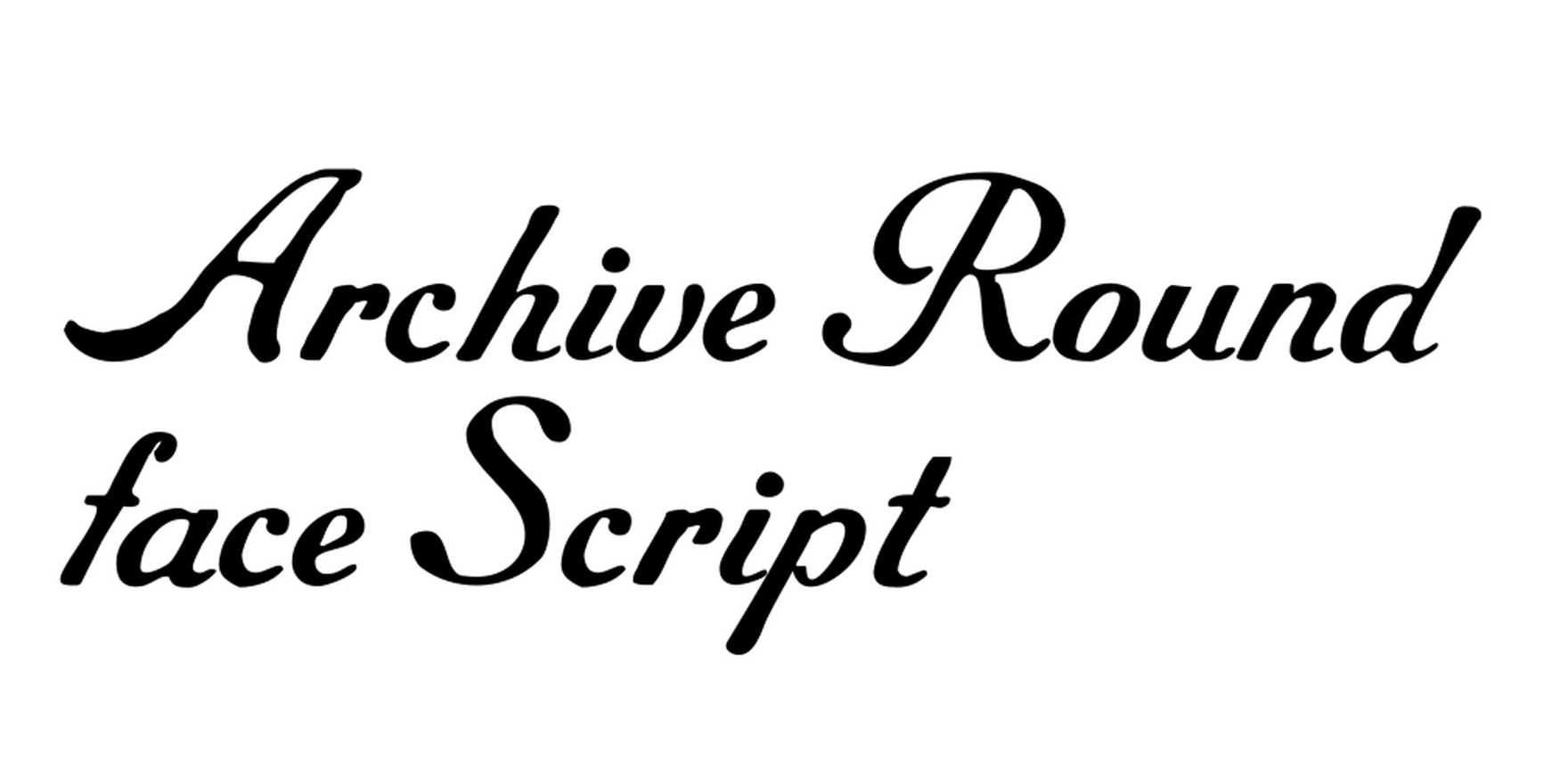 Archive Roundface Script in use - Fonts In Use