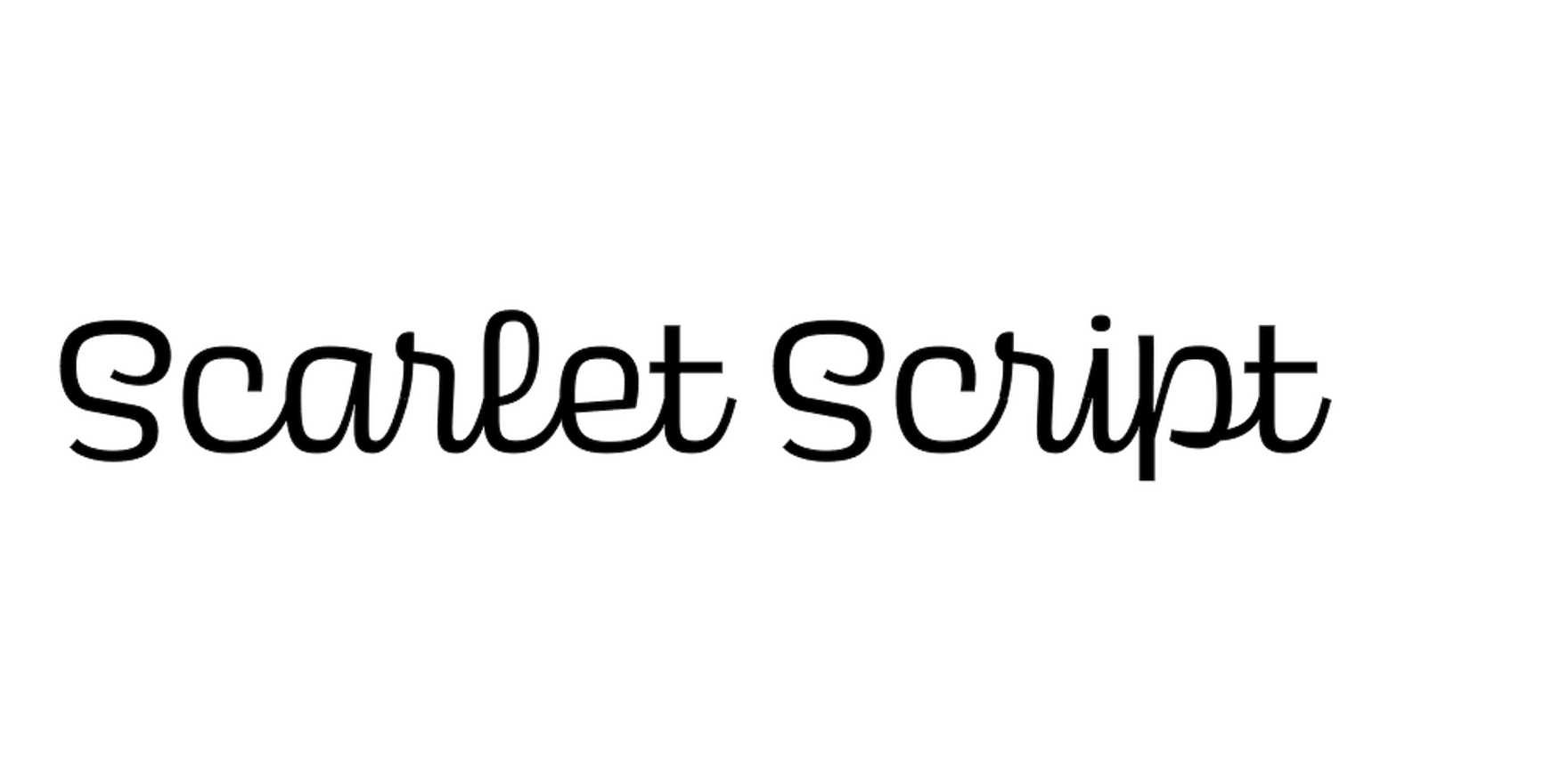 Scarlet Script in use - Fonts In Use