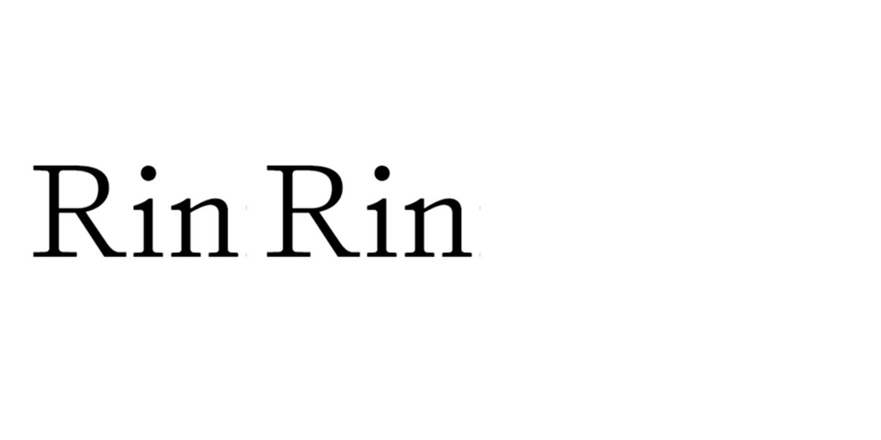 Rin Rin in use - Fonts In Use