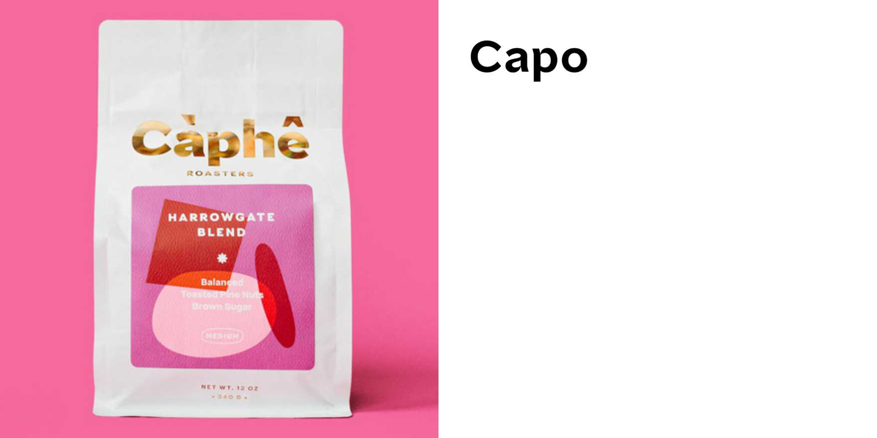 Càphê Roasters - Fonts In Use