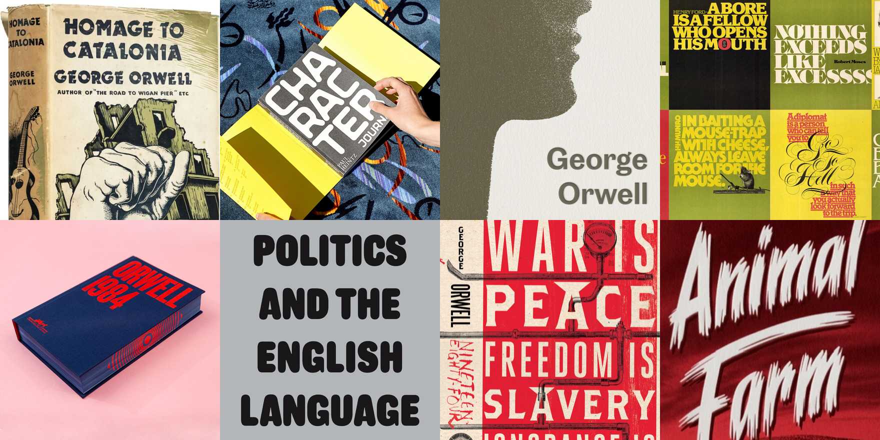 George Orwell - Fonts In Use