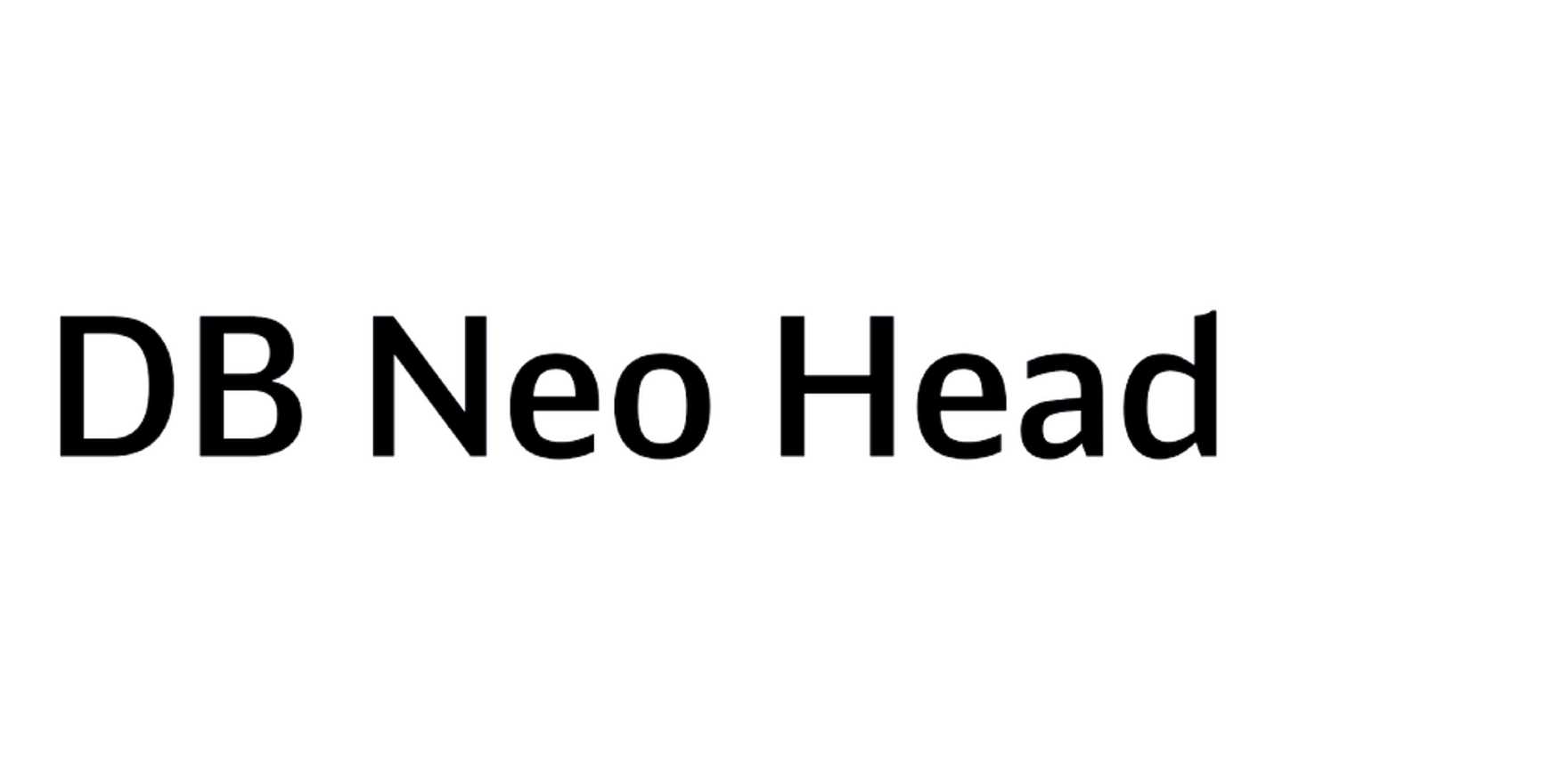 DB Neo Head in use - Fonts In Use