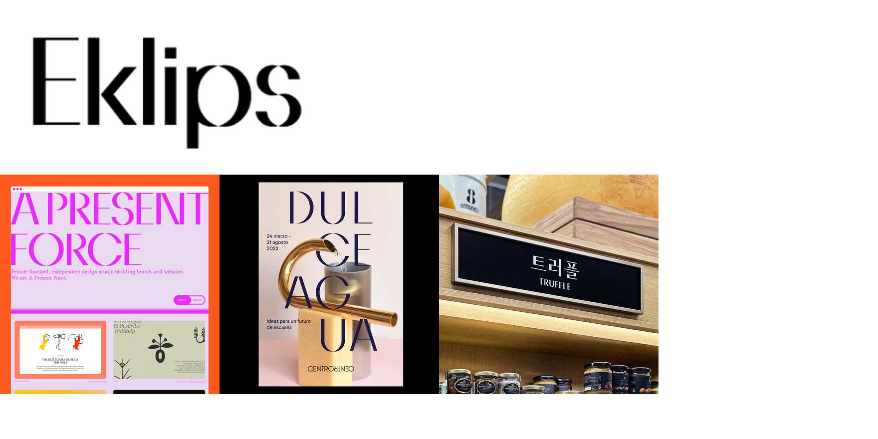 Eklips in use - Fonts In Use