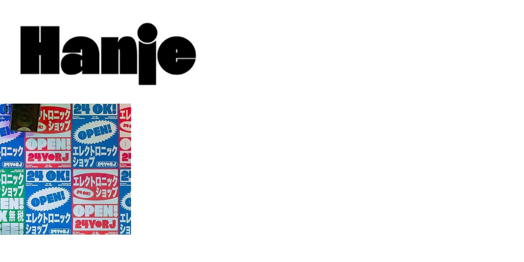 Hanje in use - Fonts In Use