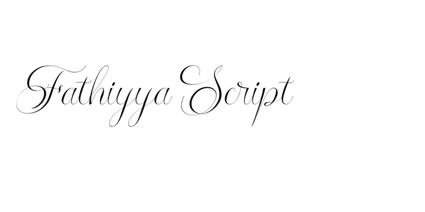 Fathiyya Script in use - Fonts In Use