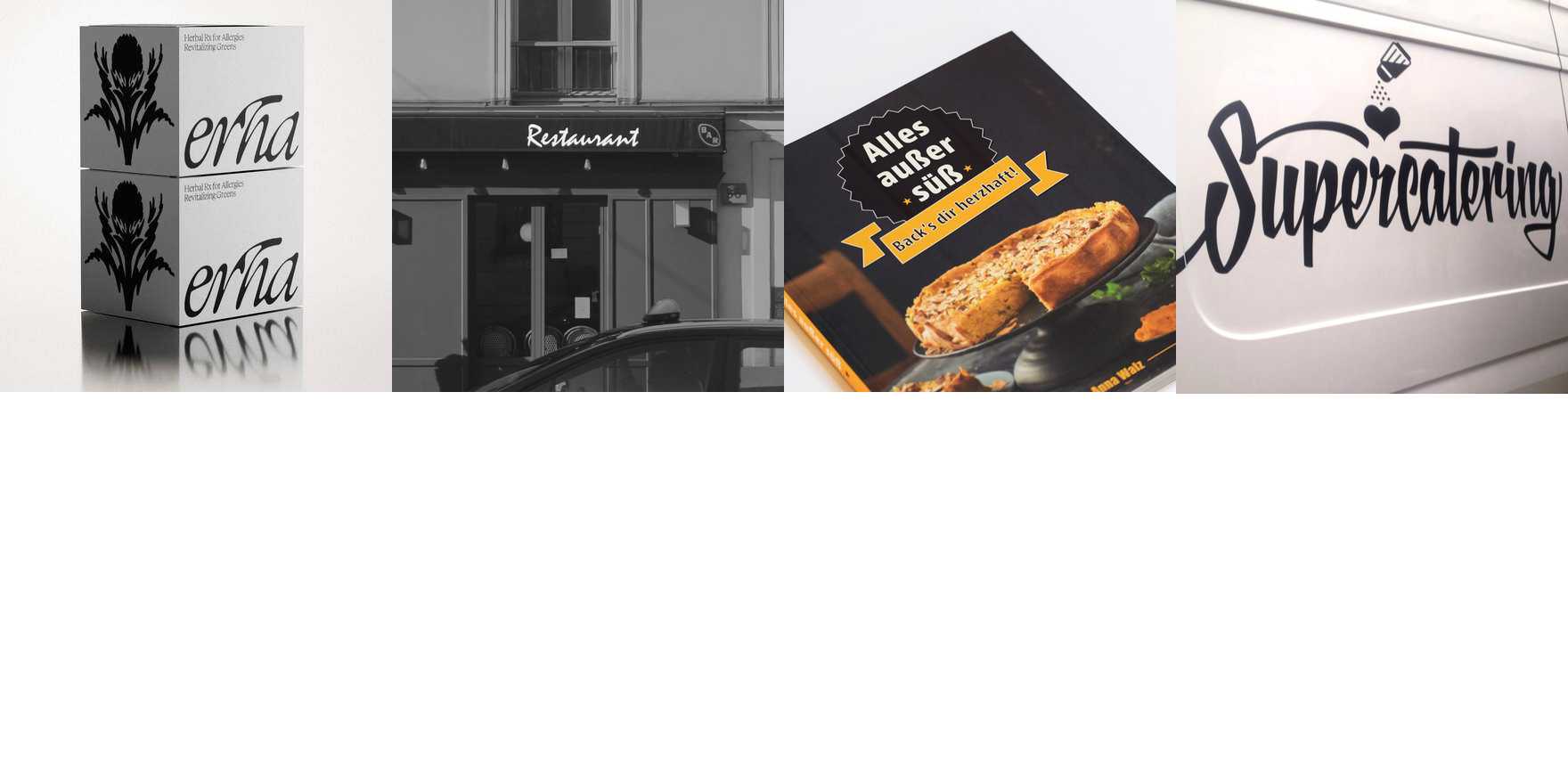 Catering bussinss - Fonts In Use