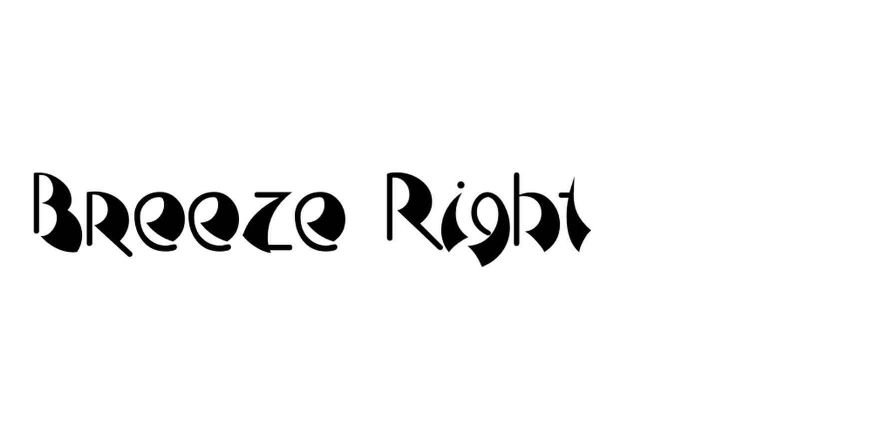 Breeze Right in use - Fonts In Use