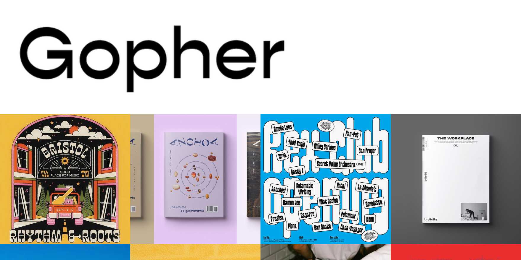 Gopher in use - Fonts In Use