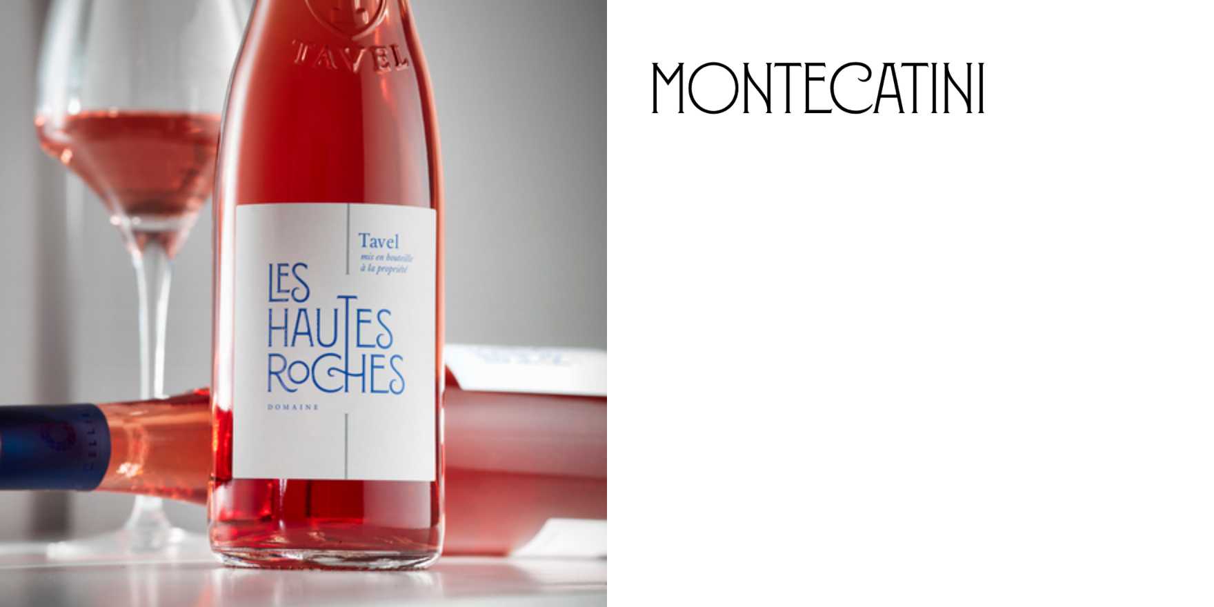 Les Hautes Roches wine label - Fonts In Use