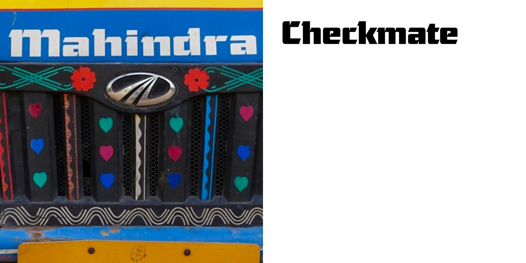 Mahindra & Mahindra logo - Fonts In Use