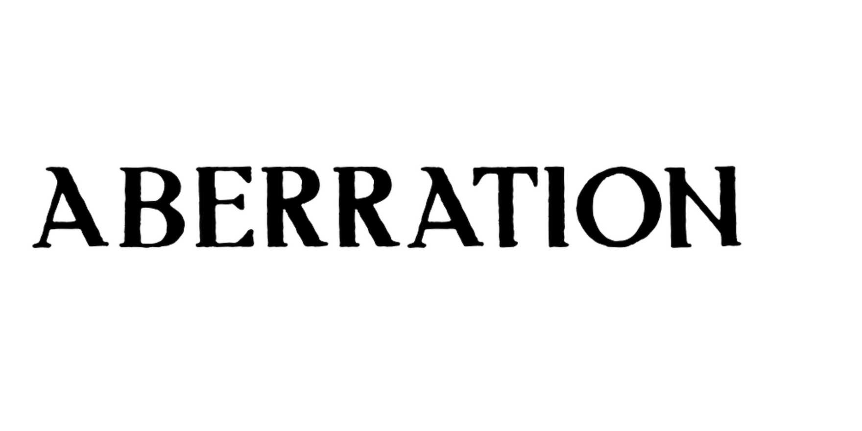 Aberration in use - Fonts In Use