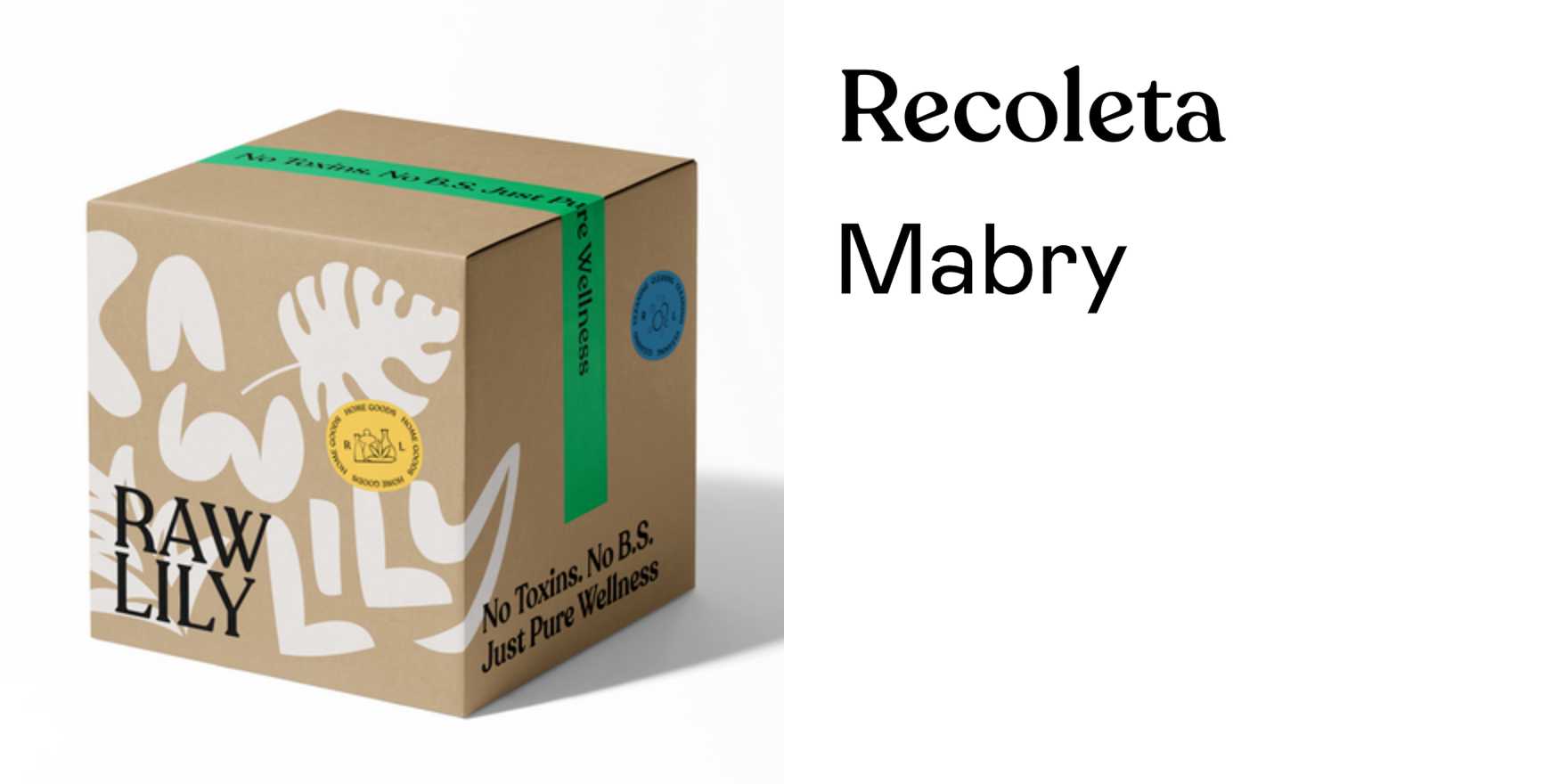 Raw Lily - Fonts In Use