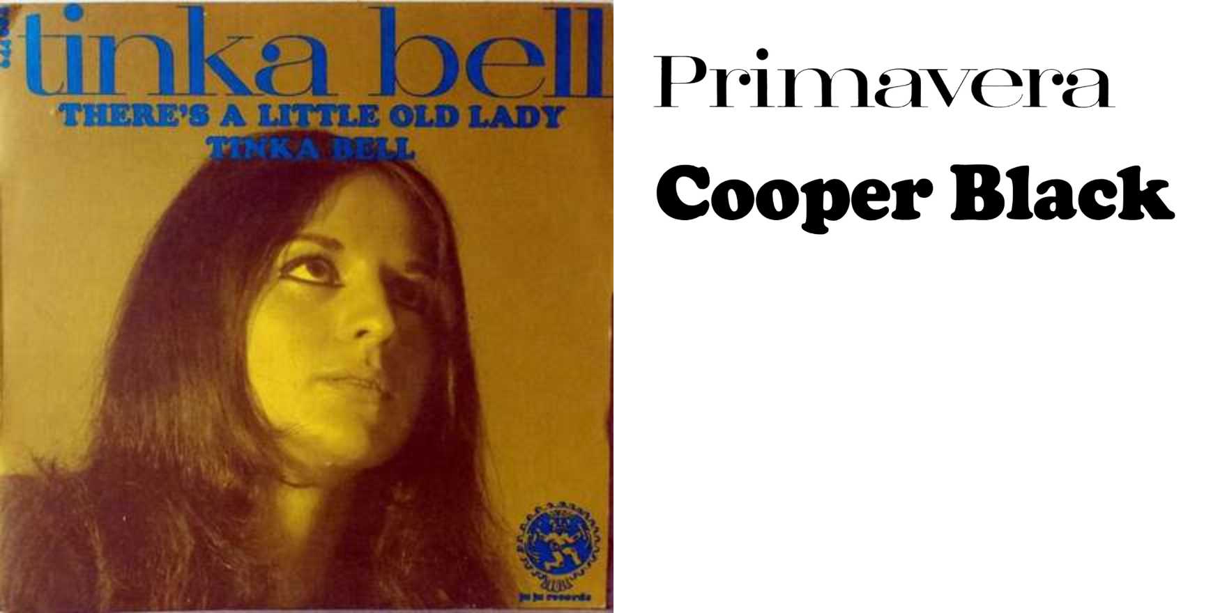 Tinka Bell – “There’s A Little Old Lady” single cover - Fonts In Use