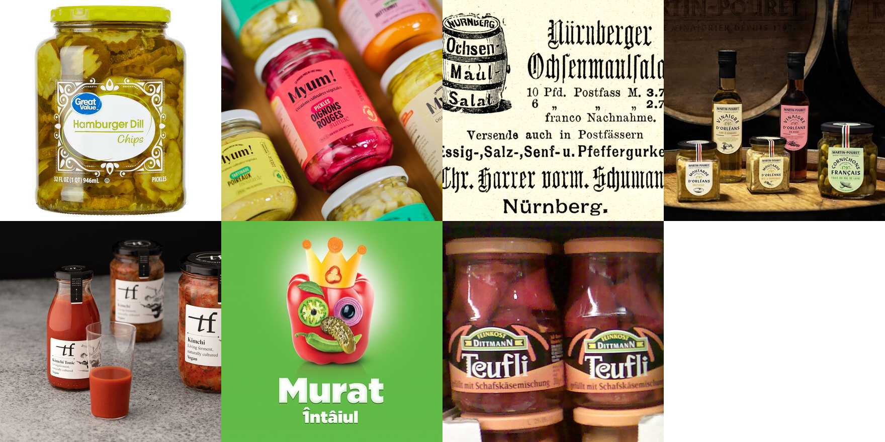 pickled food - Fonts In Use