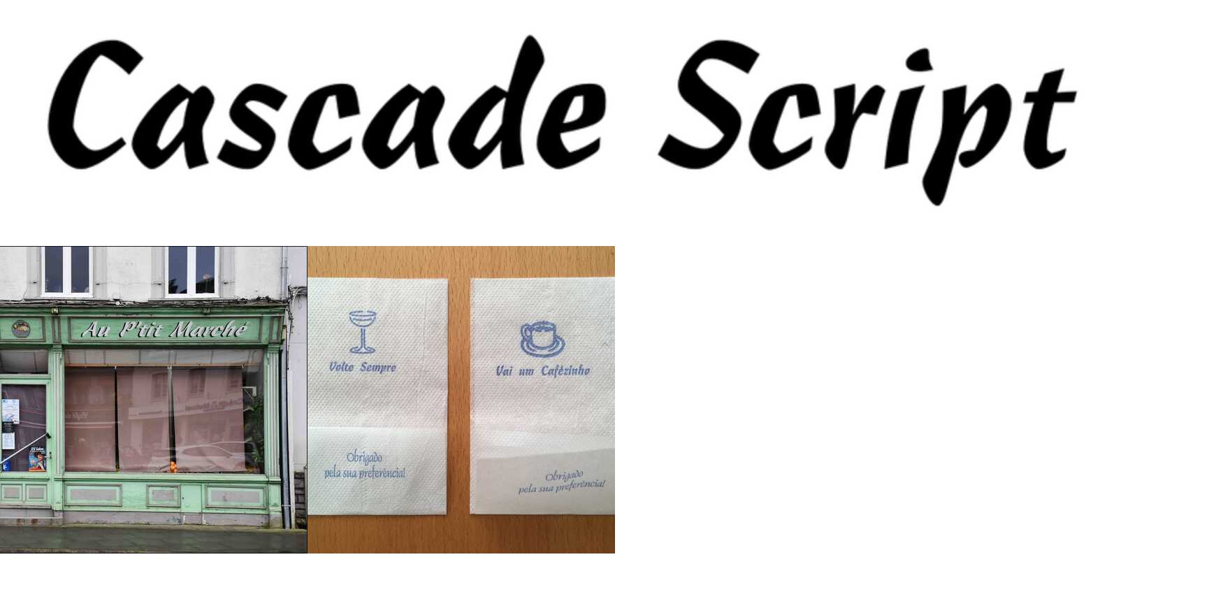 Cascade Script in use - Fonts In Use