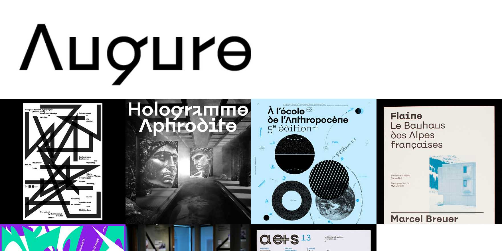 Augure in use - Fonts In Use