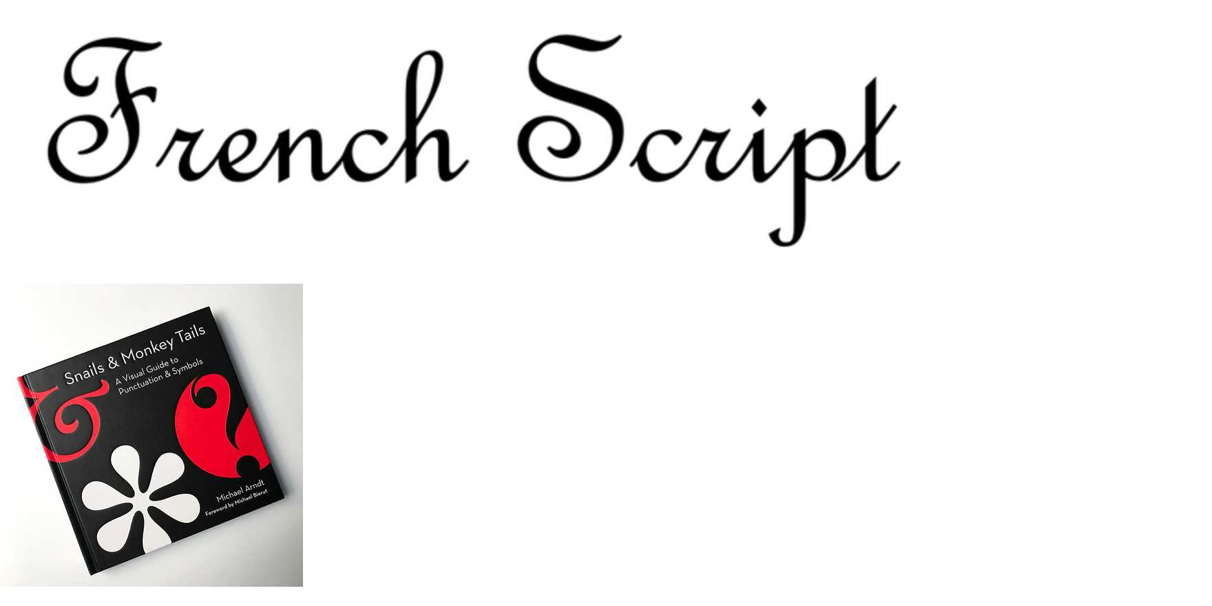 French Script in use - Fonts In Use