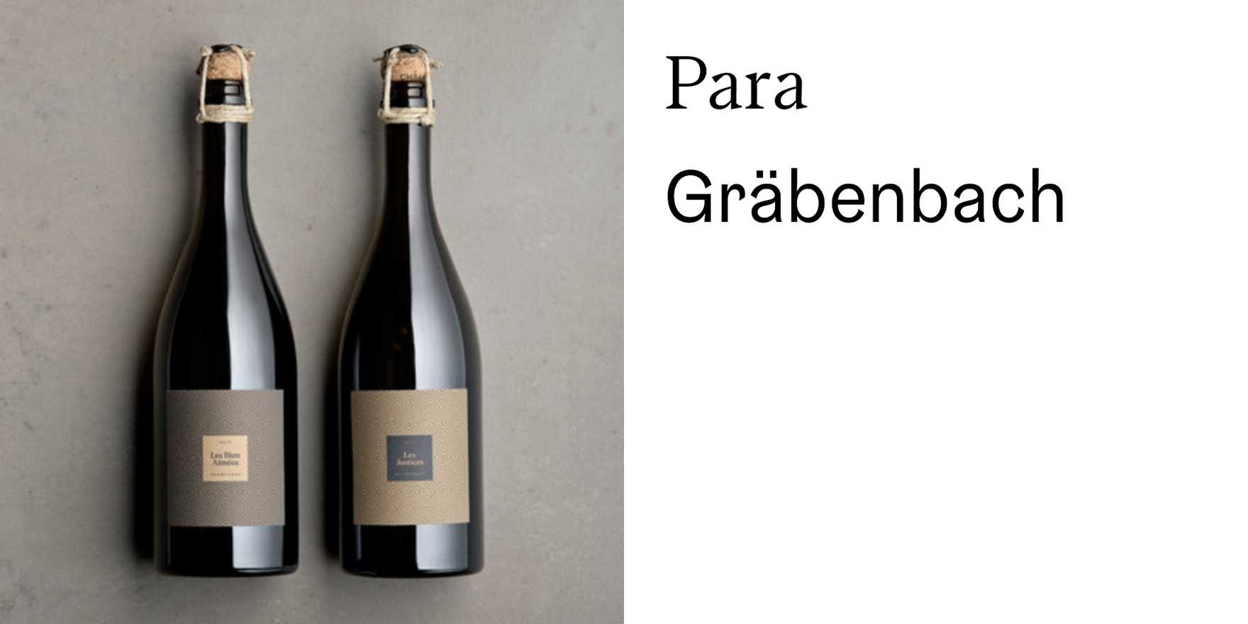 Champagne Bourgeois-Diaz - Fonts In Use