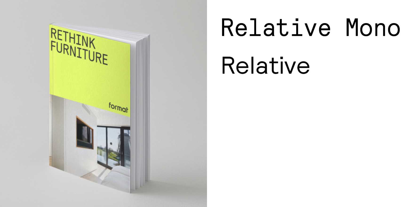 Format visual identity - Fonts In Use
