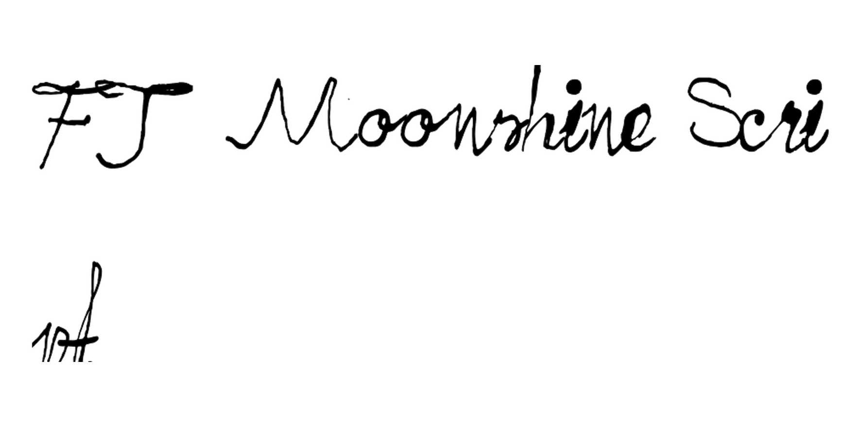 FT Moonshine Script in use - Fonts In Use