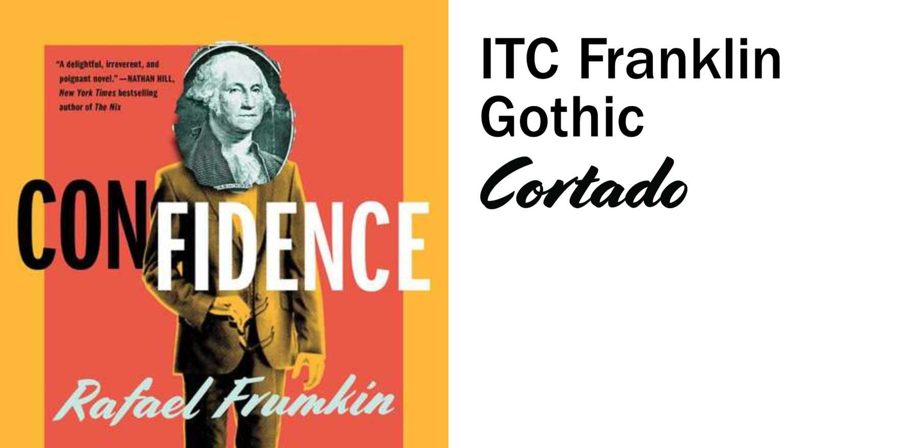 Confidence by Rafael Frumkin - Fonts In Use