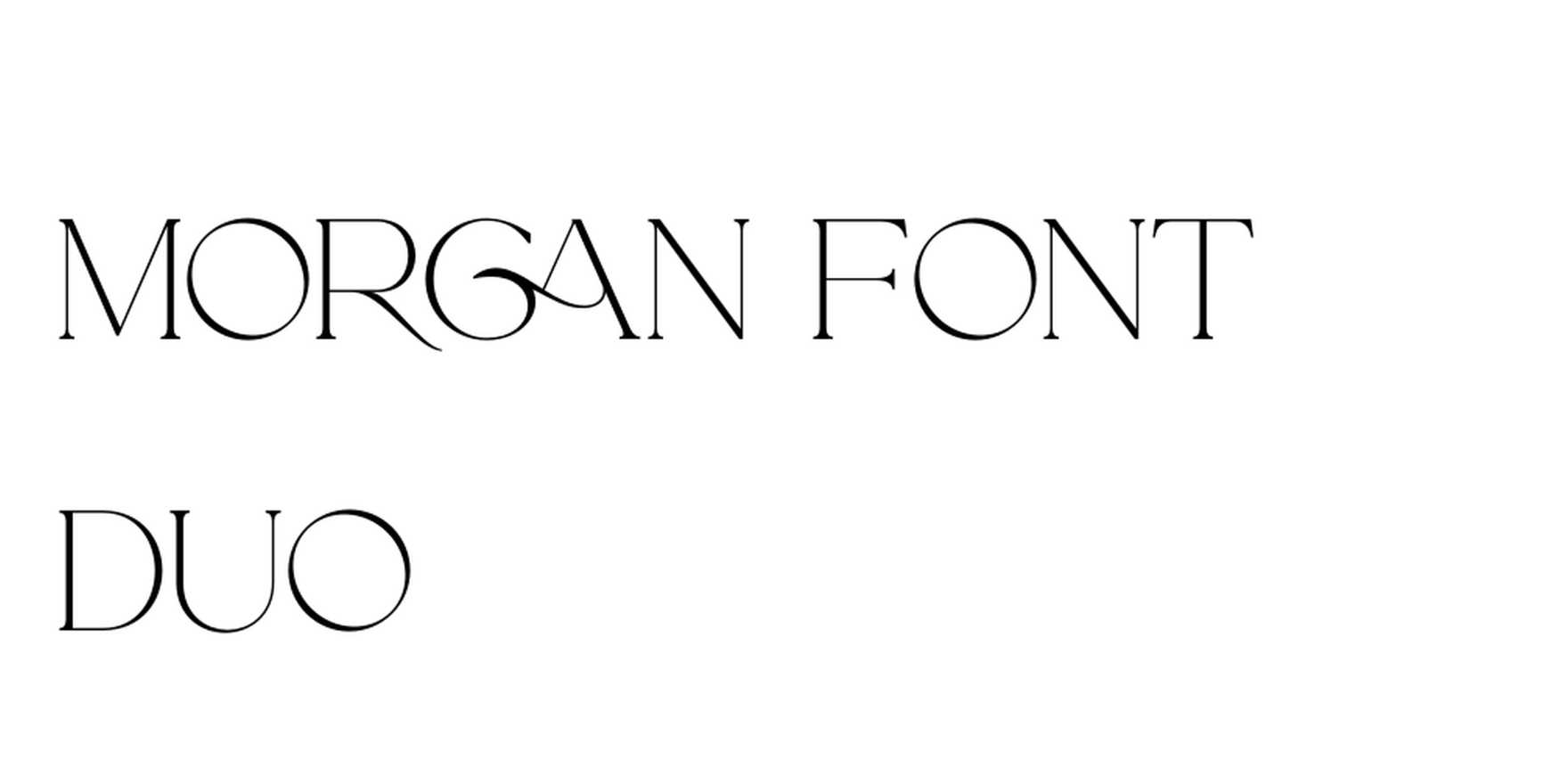 Morgan Font Duo in use - Fonts In Use