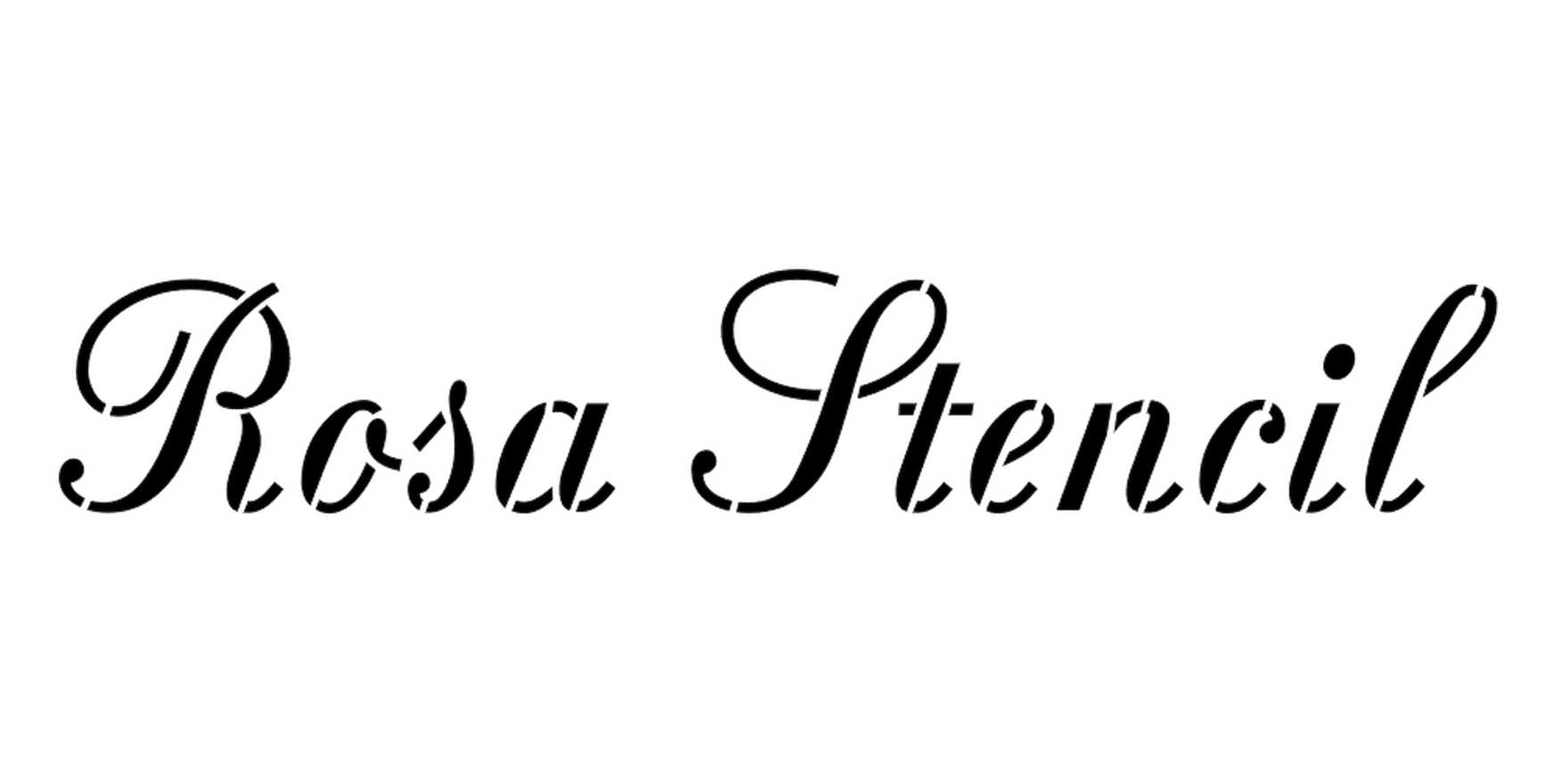 Rosa Stencil in use - Fonts In Use