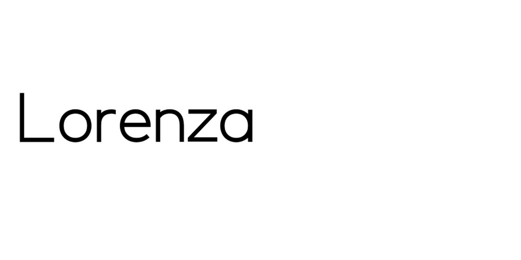Lorenza in use - Fonts In Use