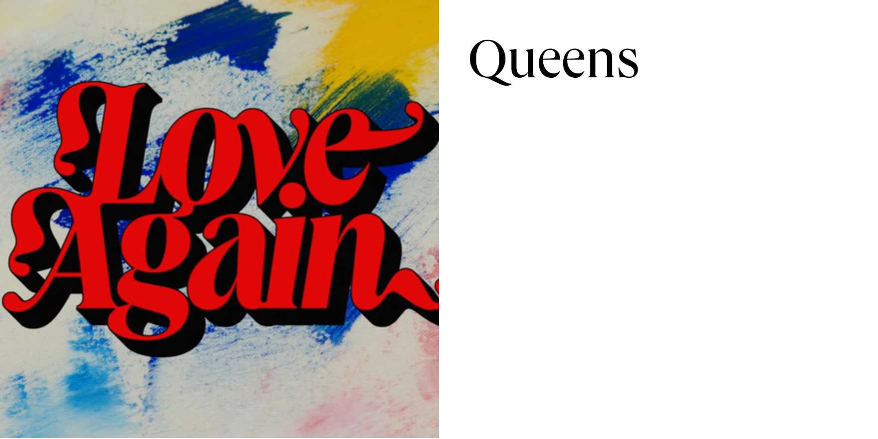 Dua Lipa – “Love Again” music video - Fonts In Use