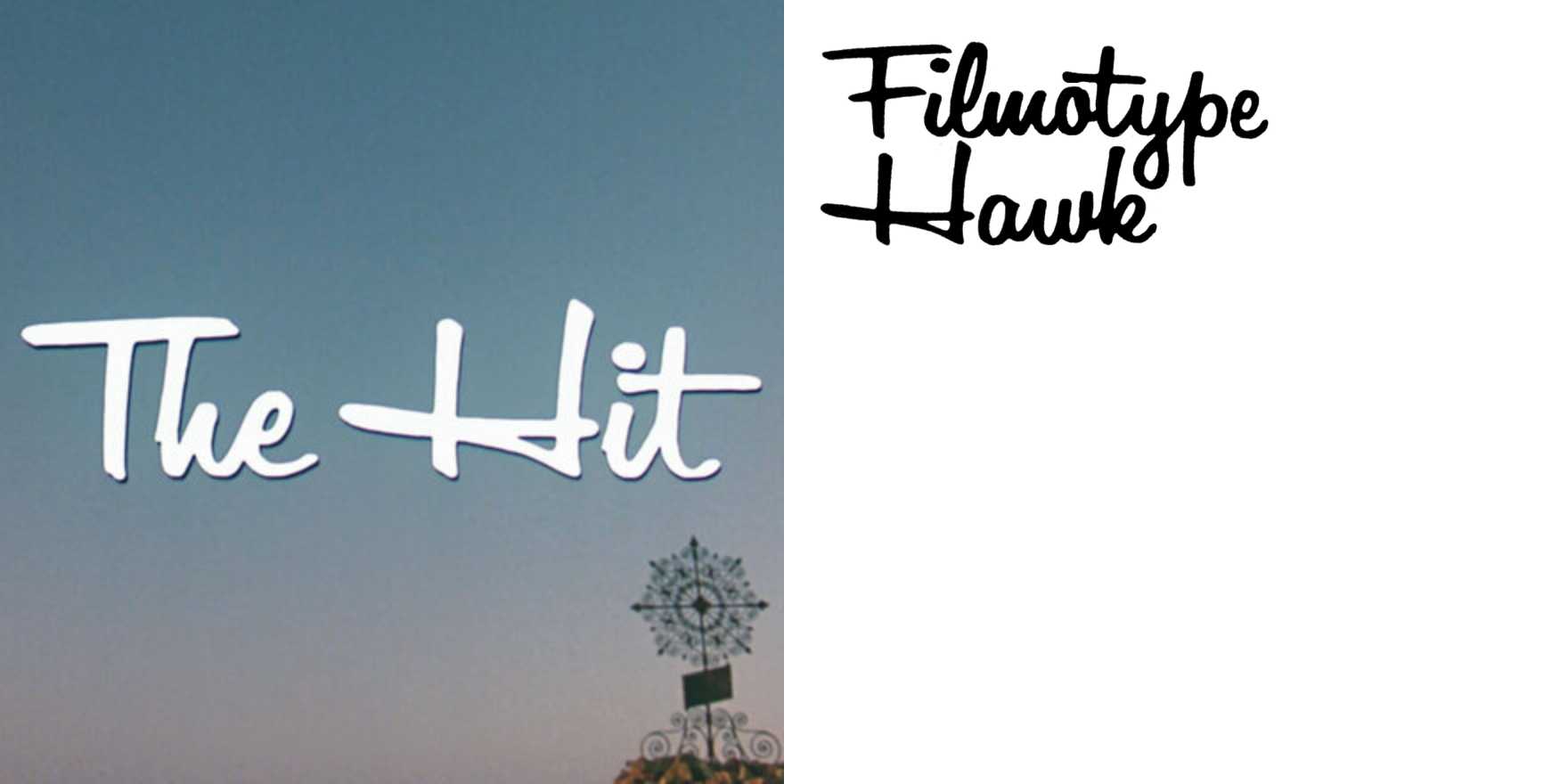 The Hit titles - Fonts In Use