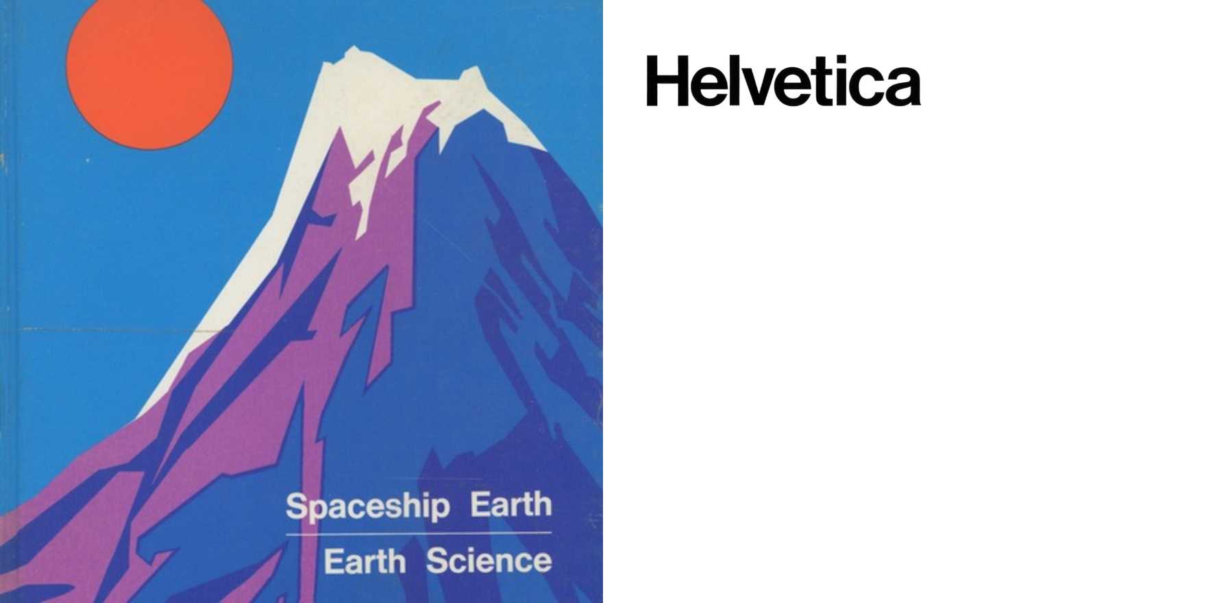 Spaceship Earth: Earth Science - Fonts In Use