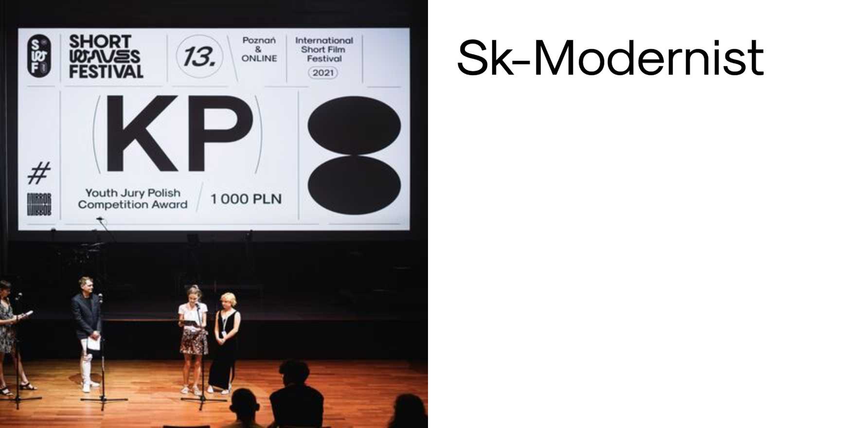 Short Waves Festival 2021 - Fonts In Use