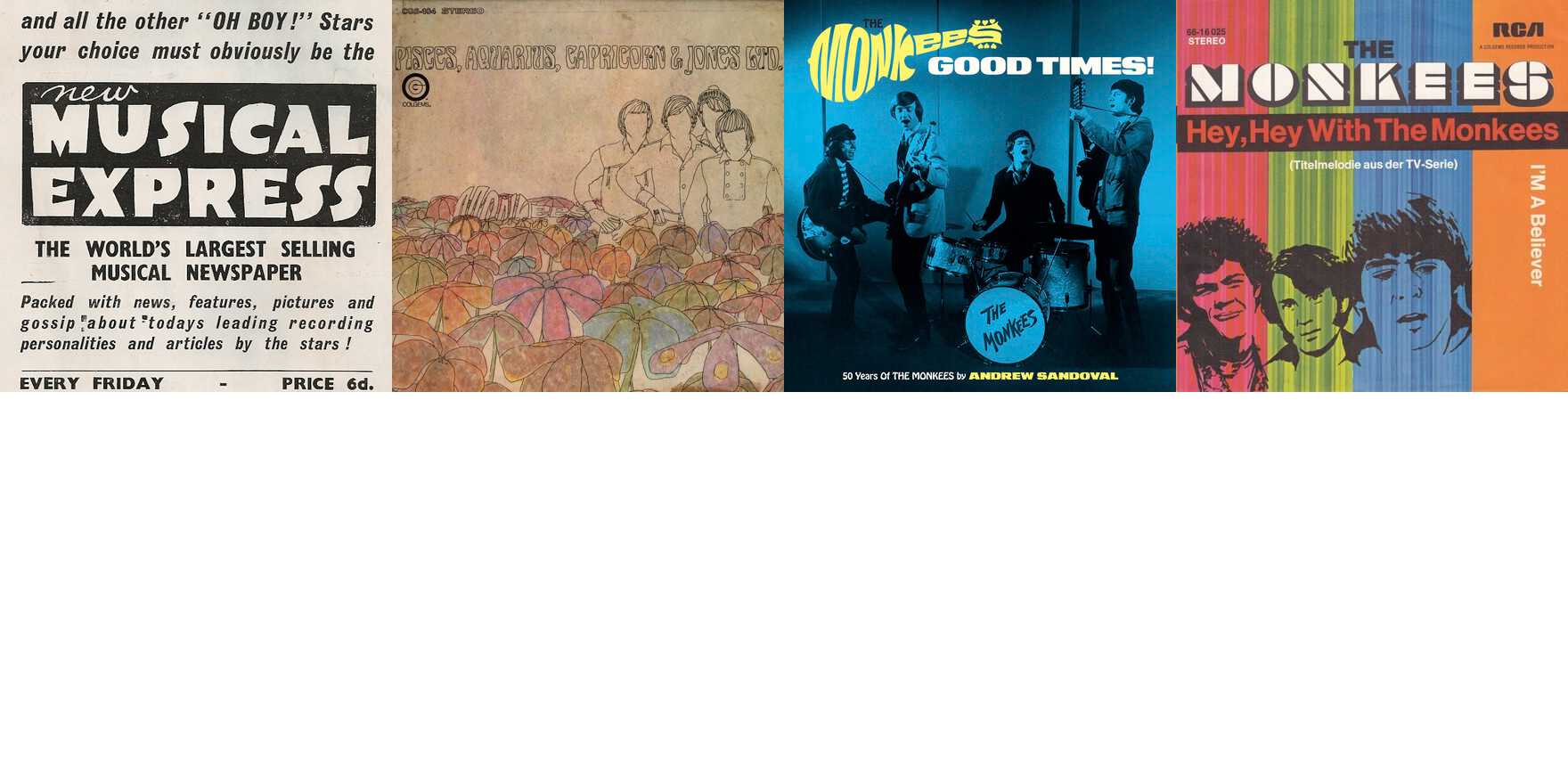 The Monkees - Fonts In Use
