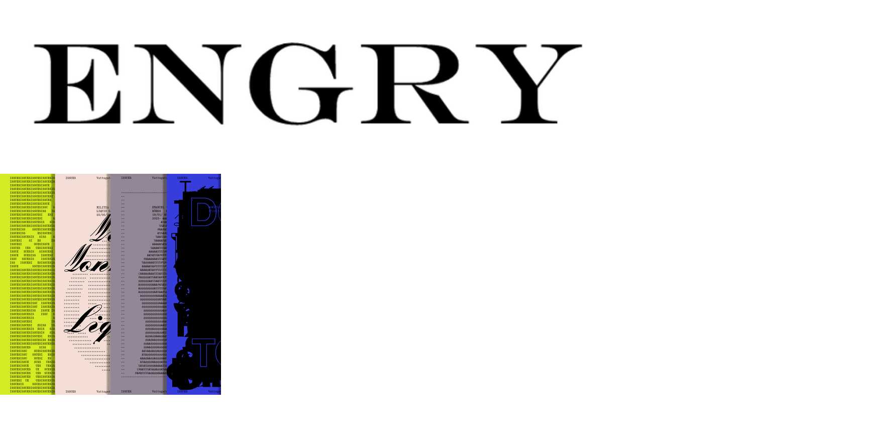 Engry in use - Fonts In Use