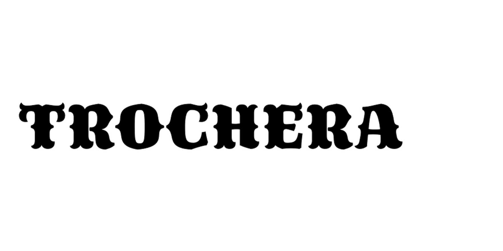 Trochera in use - Fonts In Use