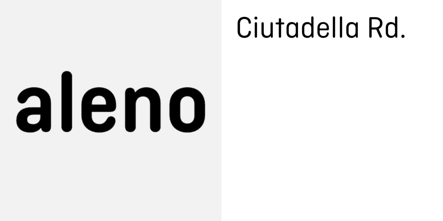 Aleno - Fonts In Use