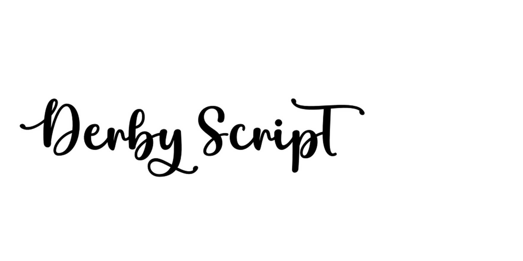 Derby Script in use - Fonts In Use