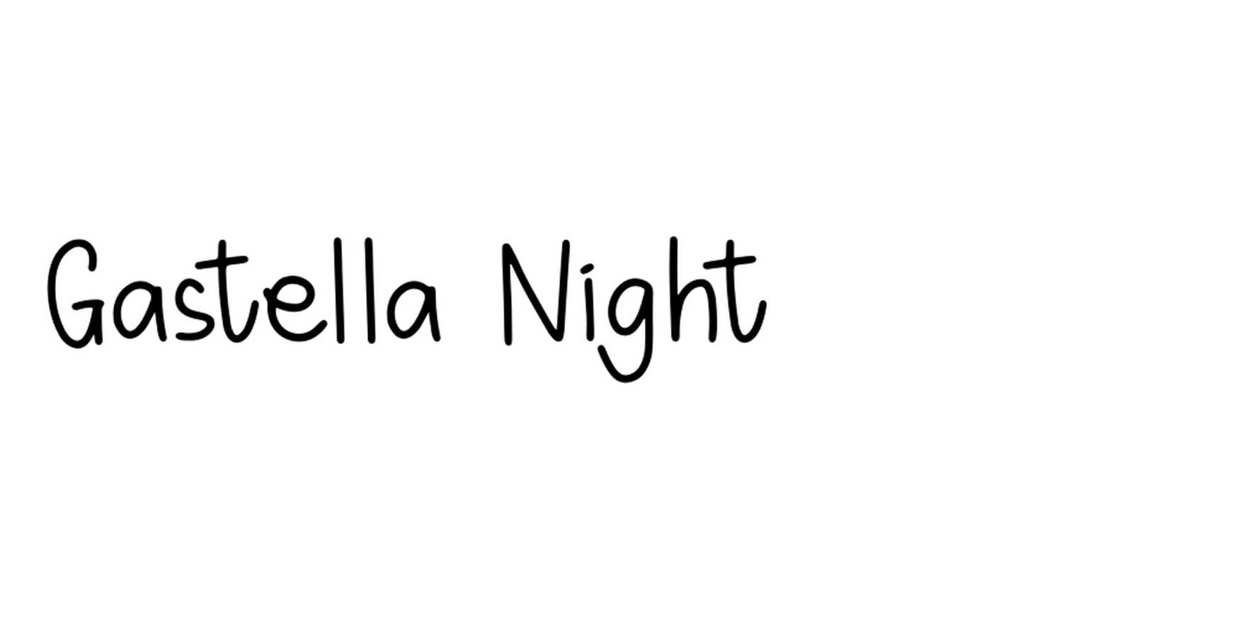 Gastella Night in use - Fonts In Use