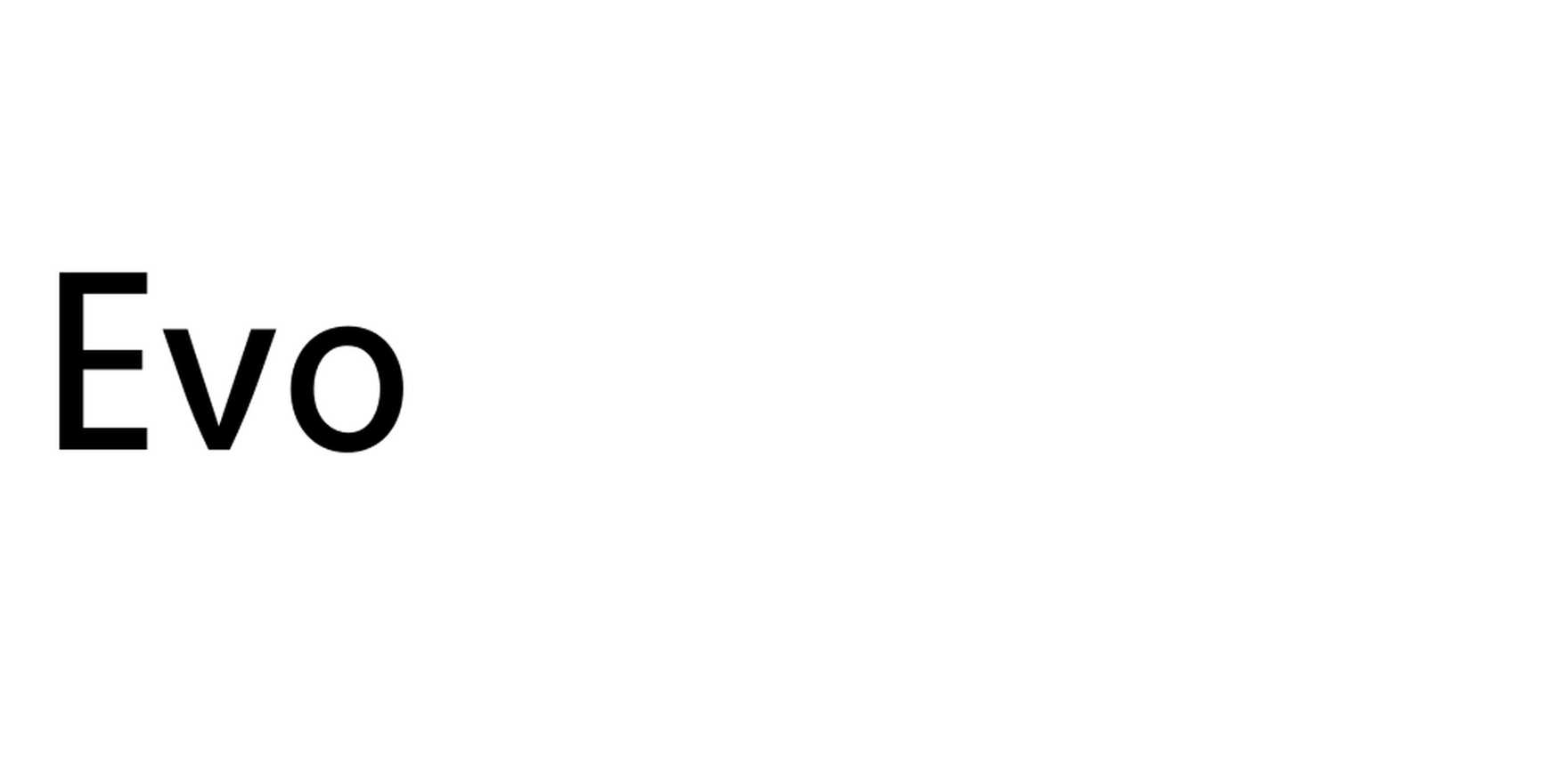 Evo in use - Fonts In Use