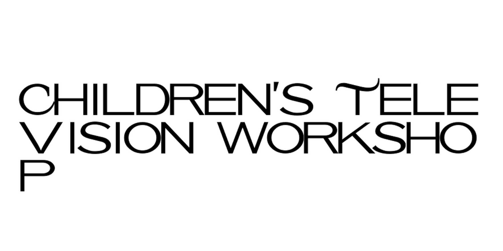 Children's Television Workshop in use - Fonts In Use