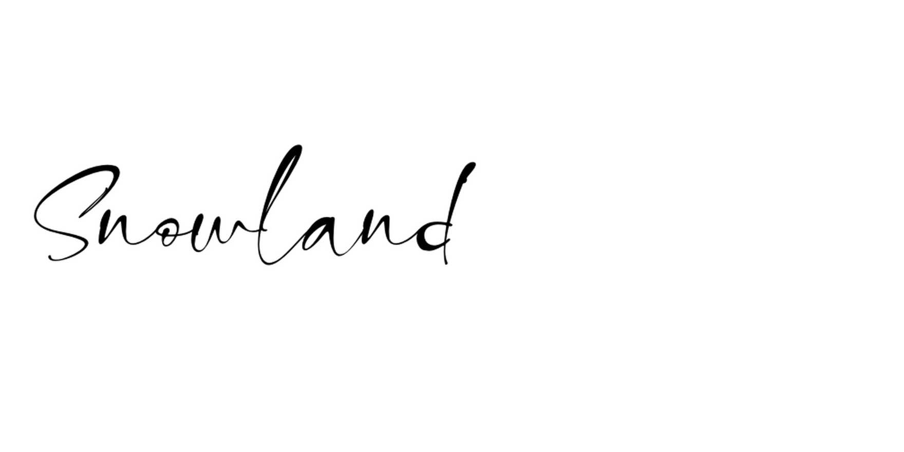 Snowland in use - Fonts In Use