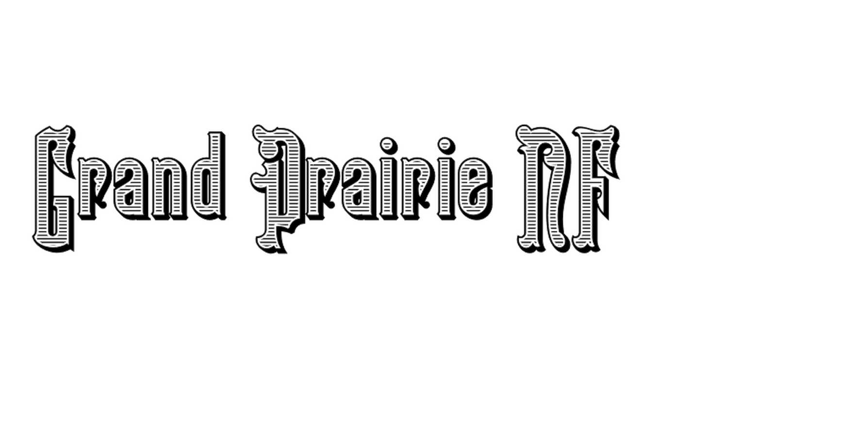 Grand Prairie NF in use - Fonts In Use