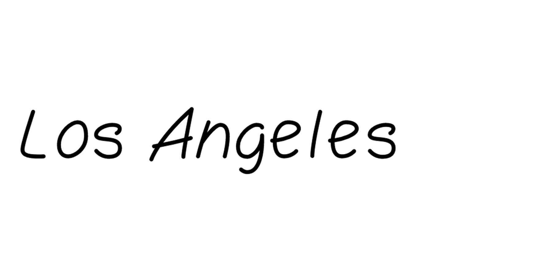 Los Angeles in use - Fonts In Use