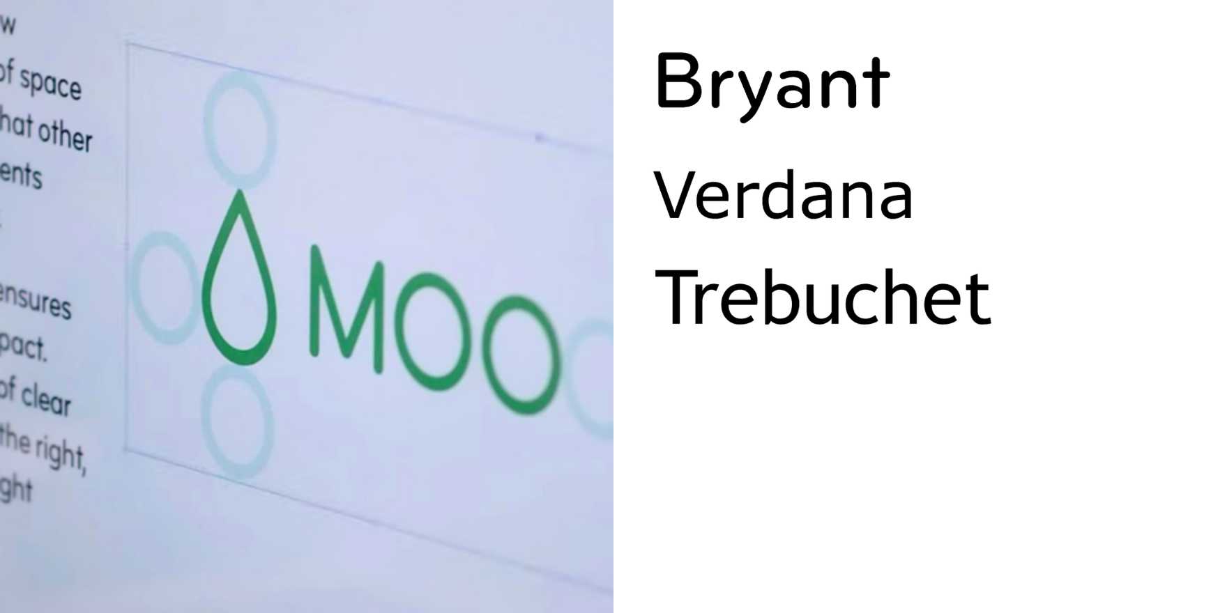 MOO identity and website (2014) - Fonts In Use