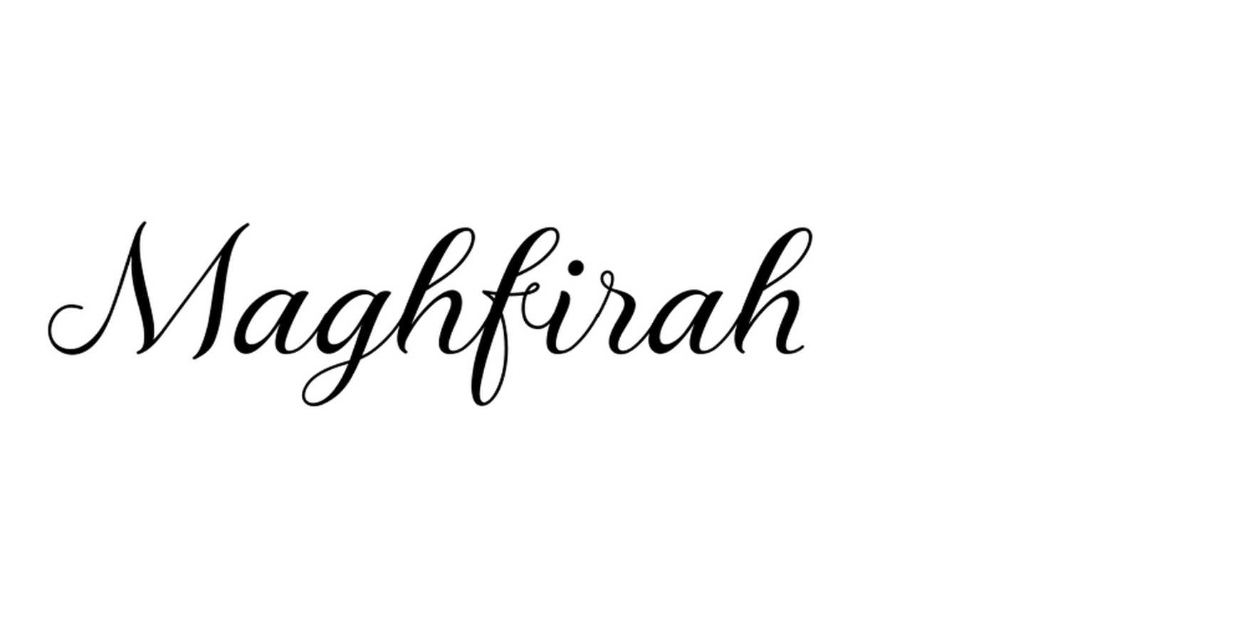 Maghfirah in use - Fonts In Use