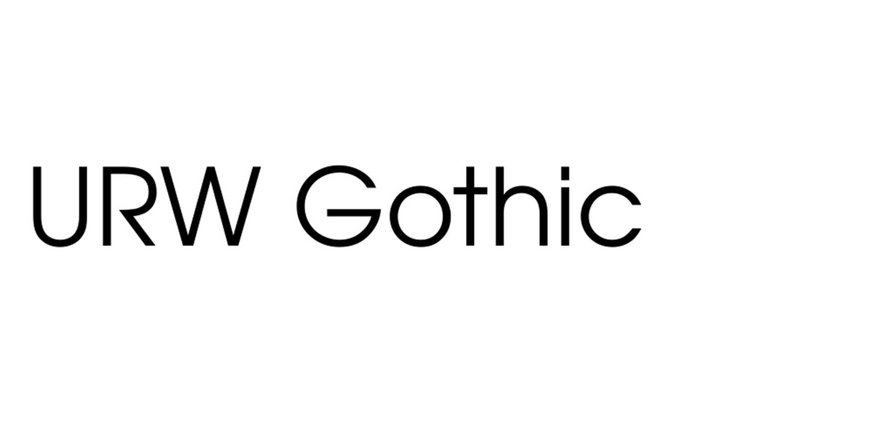 wt gothic font