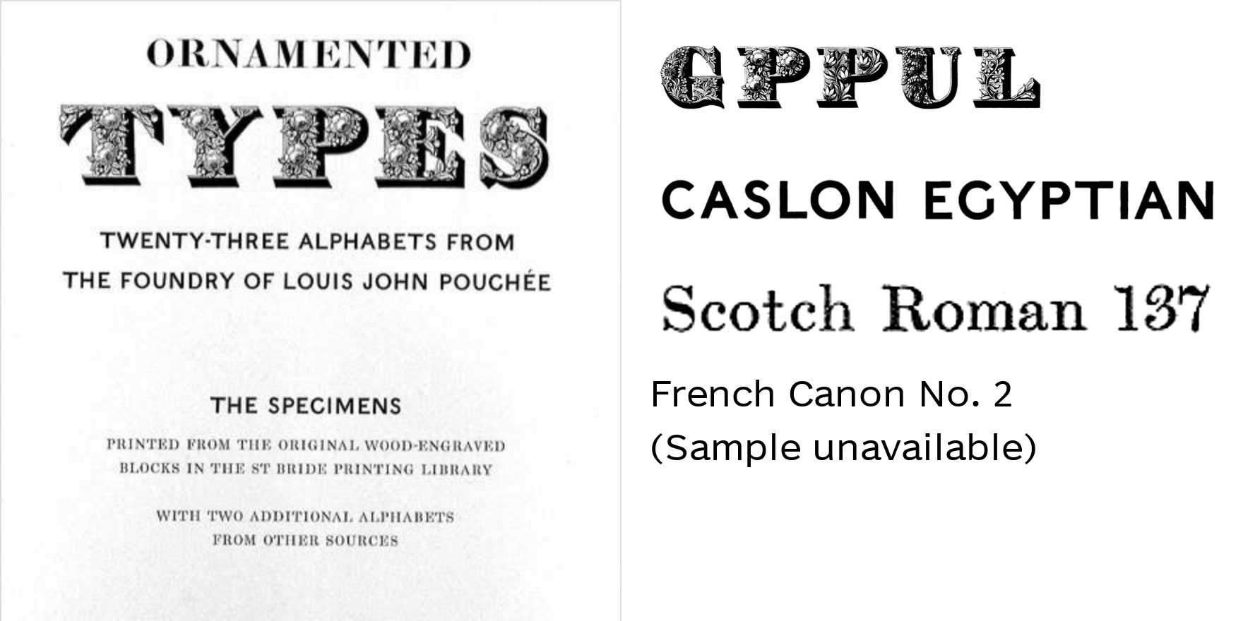Ornamented Types introduction and prospectus - Fonts In Use