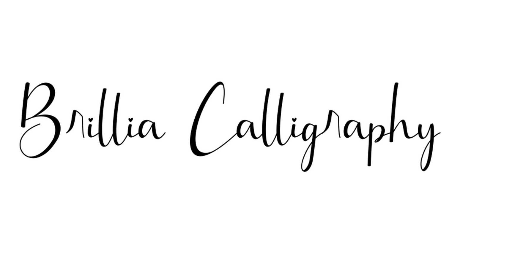 Brillia Calligraphy in use - Fonts In Use